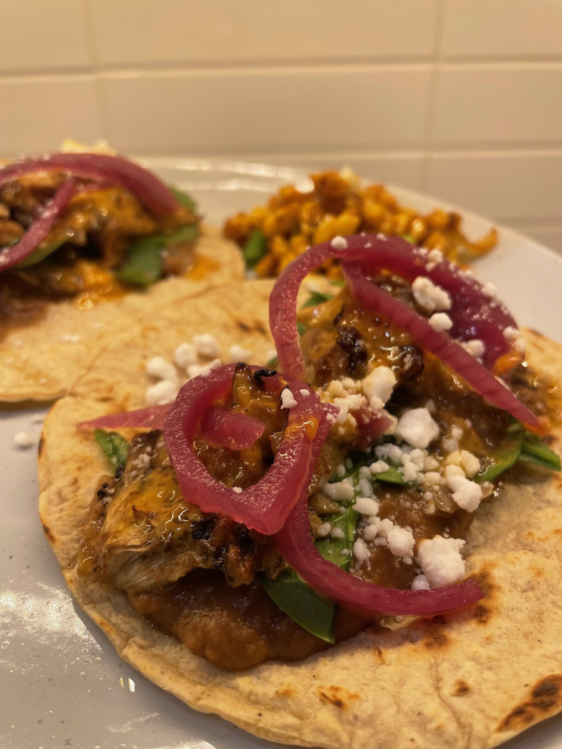 Miso Mushroom Taco Recipe - ChiVeg